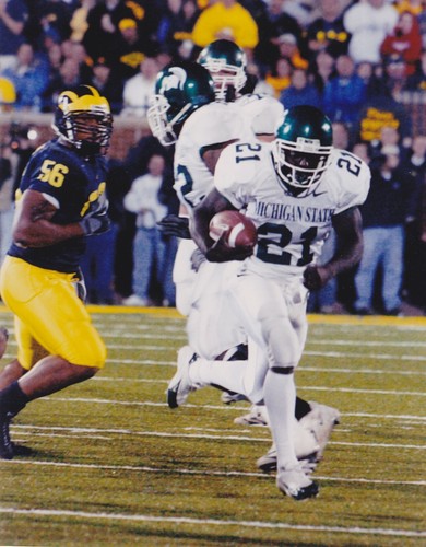 DeAndre Cobb 8x10 Michigan State color photo vs Michigan #2 | eBay