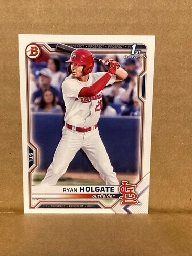 Ryan Holgate 2021 Bowman Draft Paper Lot of 20 Cards BD-148 Cardinals ...