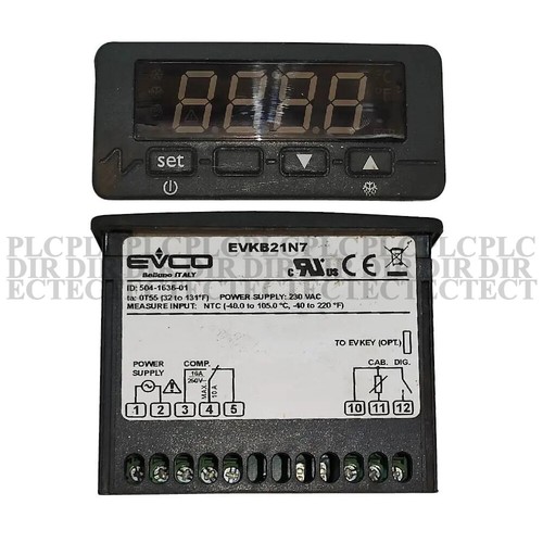 New EVCO EVKB21N7 Temperature Controller | eBay