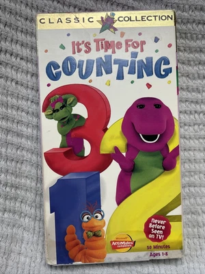 Barney - Its Time For Counting (VHS, 1998) - | Grelly USA