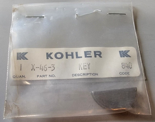 NEW GENUINE OEM KOHLER KEY X-46-3 | eBay
