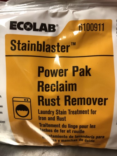 Ecolab® StainBlaster Power Pak Reclaim Rust Remover ECO 6100911 ...