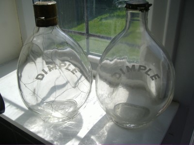 Dimple Whisky Bottle for sale | eBay