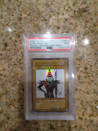 Yu-Gi-Oh! Dark Magician Shonen Jump Mag. Japanese Promo WJMP-JP012 PSA 9 Mint | eBay