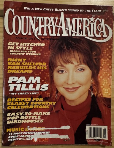 COUNTRY AMERICA Magazine June 1995 - PAM TILLIS Cover—bagged | eBay