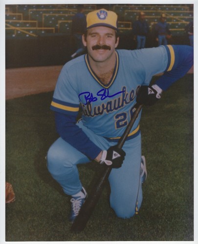Bob Skube Milwaukee Brewers Signed Auto 8x10 Photo Autograph | eBay