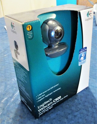 Logitech C500 1.3-MP Webcam New Sealed Box 97855060167| eBay