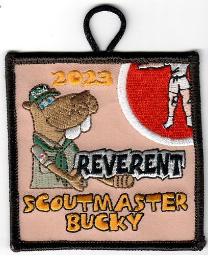SMB-2023-01a - Scoutmaster Bucky 2023 In-Person Participant Patch #1 | eBay