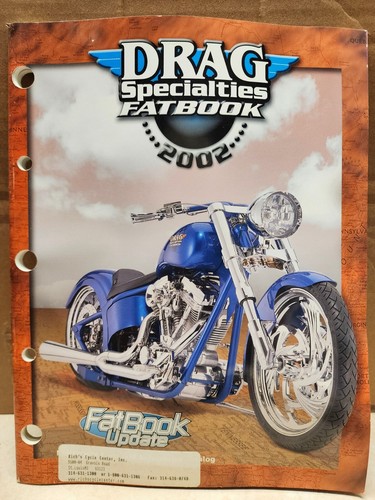 Drag Specialties 2002 Dealer Fatbook Update Catalog | eBay