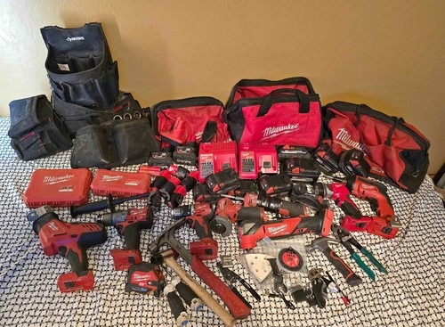 Milwaukee Tool Set. Everything In Image Is Included. Shipping May Vary ...