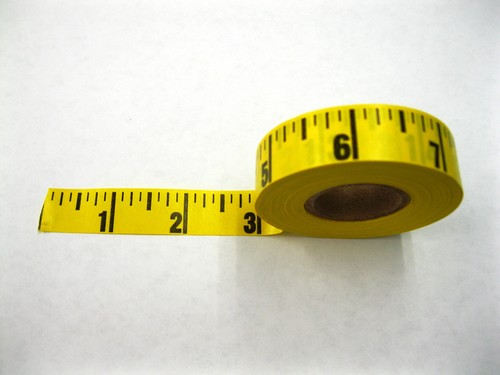 36" x 20 Table Sticky Measuring Adhesive Tape Ruler plastic read in ...