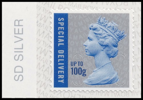 GB Machin Definitive Special Delivery 100g M19L colour tab single MNH ...