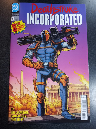 Deathstroke Inc #8 Cover B Chris Burnham Variant DC Comic Book NM First ...