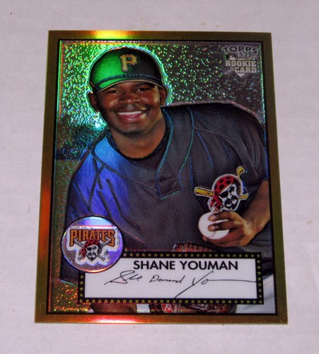 2007 Topps 52 Chrome Gold Refractor 51 Shane Youman (#/52) $.99 ...