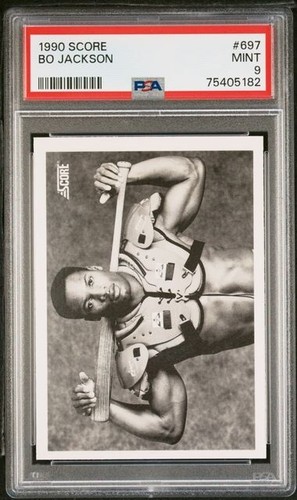 1990 Score #697 Bo Jackson PSA 9 Mint | eBay