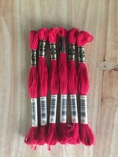 DMC Cross Stitch Red Cross Stitch Flosses for sale | eBay