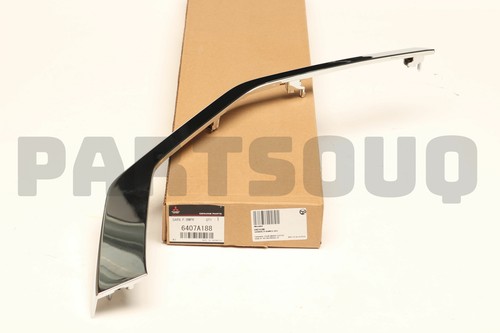 6407A188 Genuine Mitsubishi GARNISH FR BUMPER SIDE OEM for sale online ...