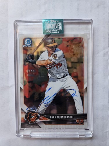 Ryan Mountcastle on card auto 1/6 | eBay