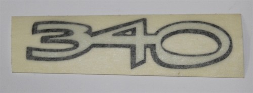 NEW 1970-72 Plymouth Duster 340 Fender Decal | eBay