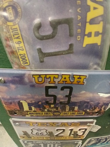 2008 Utah ALPCA Souvenir Motorcycle License Plate | eBay