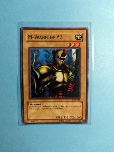 2002 Yu-Gi-Oh TCG M-WARRIOR #2, #LOB-077, NP NM+ | eBay