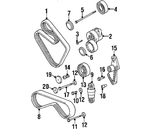 BMW 07119906650 GENUINE OEM TENSIONER BOLT | eBay