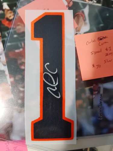 Carlos Correa Autograph Jersey Number | eBay