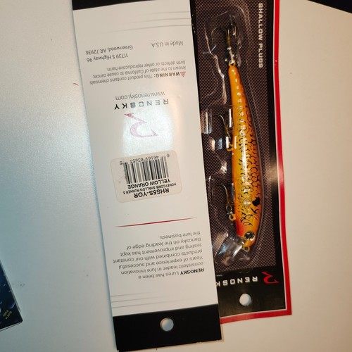 Renosky Vintage (3-pack) 5in Shallow Stick bait - 4 colors available | eBay