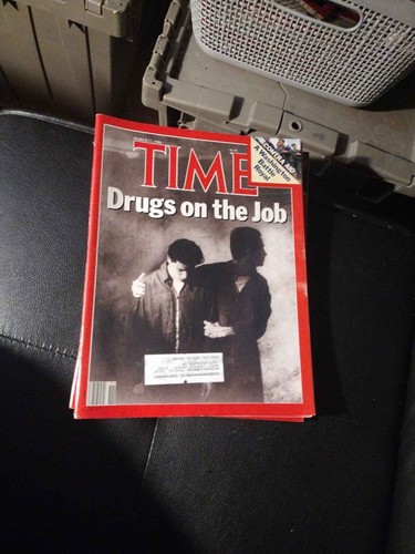 TIME Magazine March 17 1986 Drugs on Job Contra Aid Newsstand | eBay