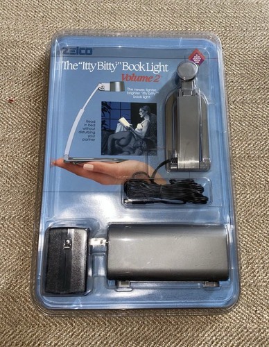 Zelco Itty Bitty Book Light Volume 2 Read In The Dark Without Being A ...