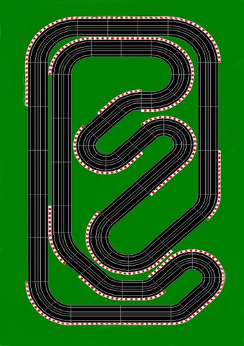 Race Track Car Formula One Wallpaper A4 Sized Edible Wafer Paper ...