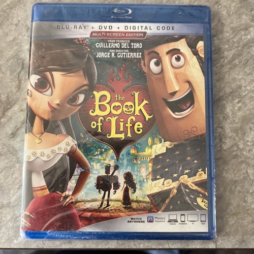 The Book of Life Blu-ray + DVD Multi-Screen Edition Guillermo Del Toro ...
