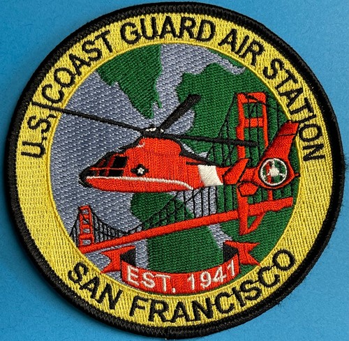 SAN FRANCISCO CALIFORNIA US COAST GUARD FIRE AIR RESCUE PATCH | eBay