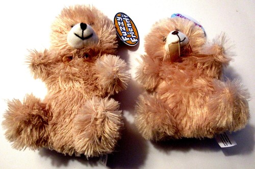 LOT OF TWO (2) TAN FUZZY FRIENDS BEAR STUFFED ANIMALS | eBay