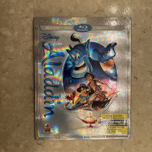 Aladdin (Blu-ray/DVD, Digital HD, 2015, 2-Disc Set, Diamond Edition ...