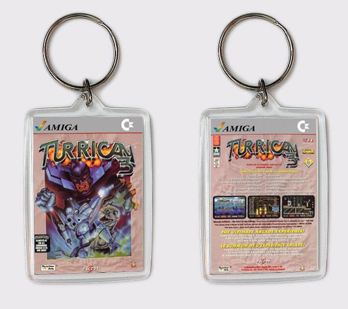 TURRICAN 3 COMMODORE AMIGA LLAVERO KEYRING | eBay