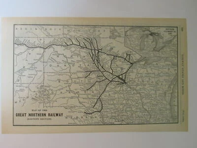 LNER Map of Great Northern Suburban Lines | Grelly UK