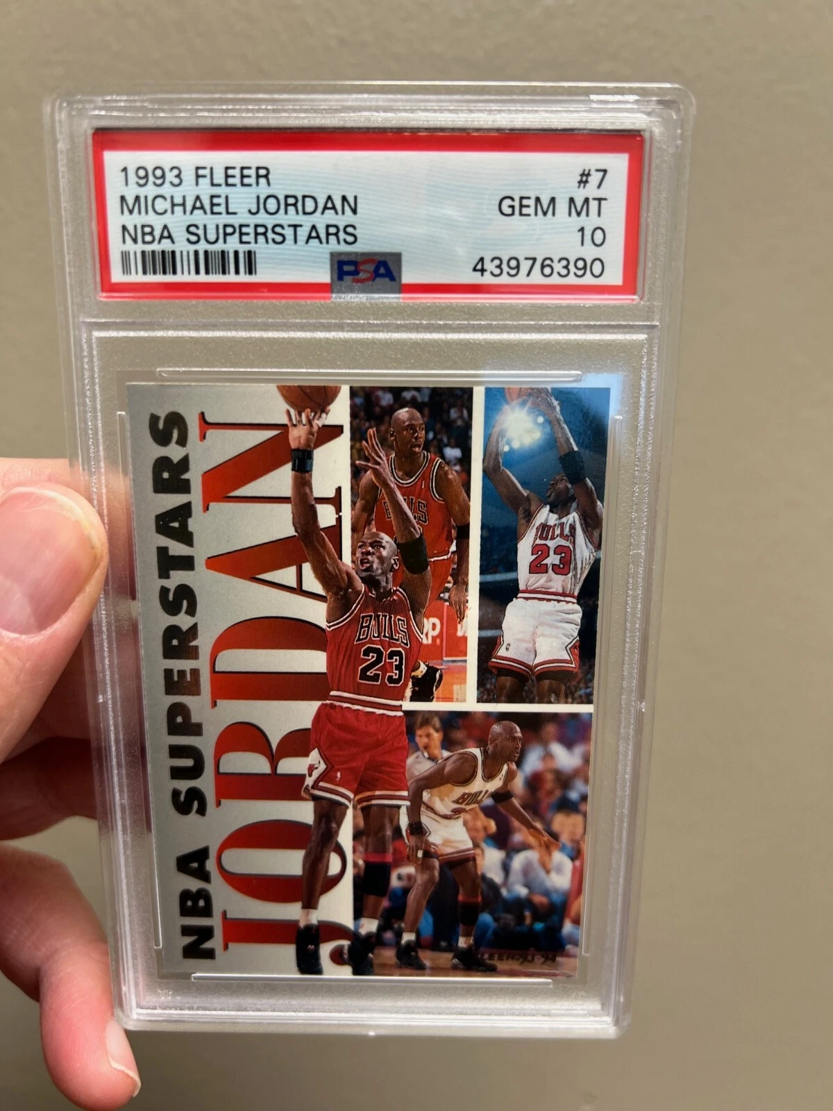 Michael Jordan 1993 Fleer #7 NBA Superstars Price Guide - Sports Card ...