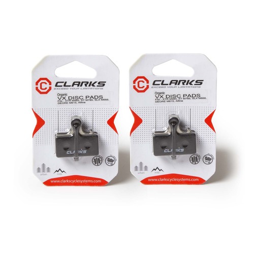 Clarks Disc Brake Pads VRX/VX852 XTR SLX Deore Clarks M1-3 CMD-22 x2 ...
