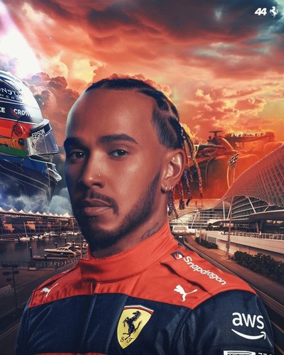 LEWIS HAMILTON POSTER LOCANDINA 45X32CM FORMULA 1 FERRARI | eBay