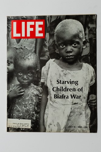 Life Magazine July 12, 1968 Starving Children of Biafra War | eBay