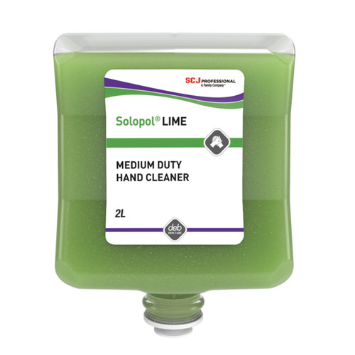 Deb Solopol Lime Wash 2 Litre Heavy Duty Hand Cleaner Cartridge (LIM2LT ...