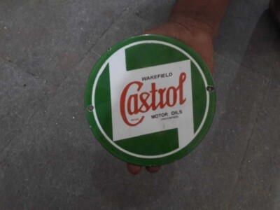 Castrol Sign In Collectible Gas & Oil Advertising Signs for sale | eBay