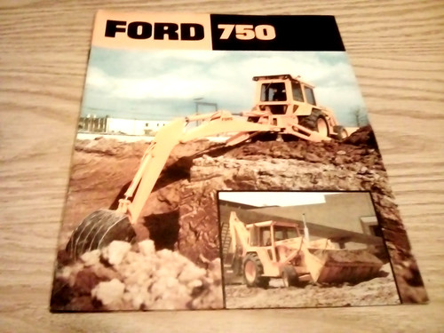 Ford 750 Tractor Brochure | eBay