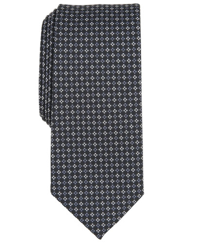 Bar III Men's Silk Blend Tie Raleigh Micro Diamond - Black | eBay