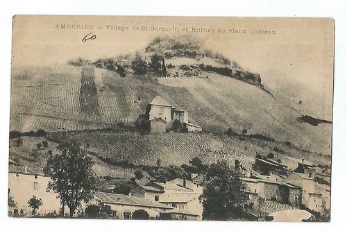 01 Amberieu Village de Saint Germain et Ruines du Vieux Chateau | eBay
