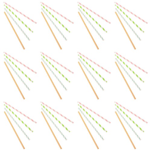 100 Pcs Marshmallow Packing Sticks Lollipop for Cake Pops Coloured ...