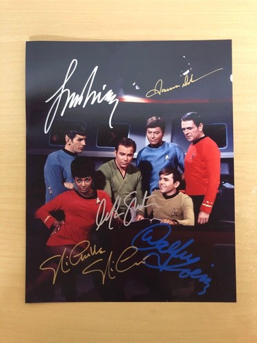 Star Trek Original Cast Autographed Photo Signed With Certificate of ...