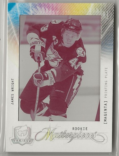 2009-10 The Cup Printing Plates Trilogy Magenta Rookie YG MAS243 James ...