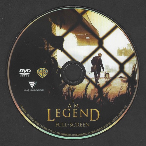 I Am Legend (DVD, 2007) Full-Screen - Disc Only 85391139621| eBay